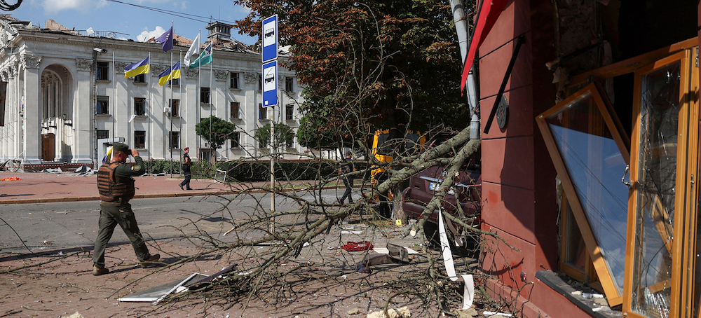 Seven Dead Including Six-Year-Old Girl as Russian Missile Hits Center ...