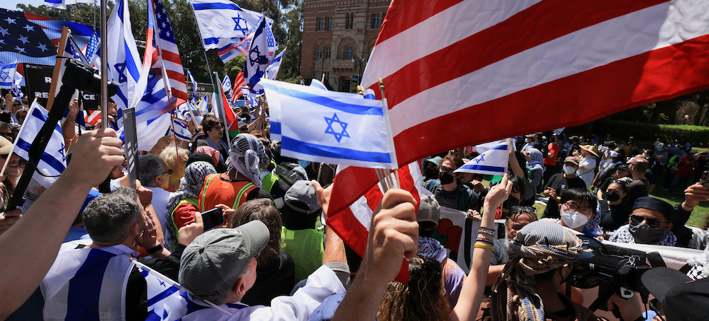 How Counterprotesters at UCLA Provoked Violence, Unchecked For Hours