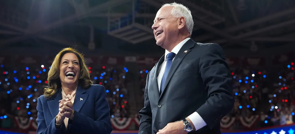 Tim Walz’s Journey From High School Football Coach to VP Candidate