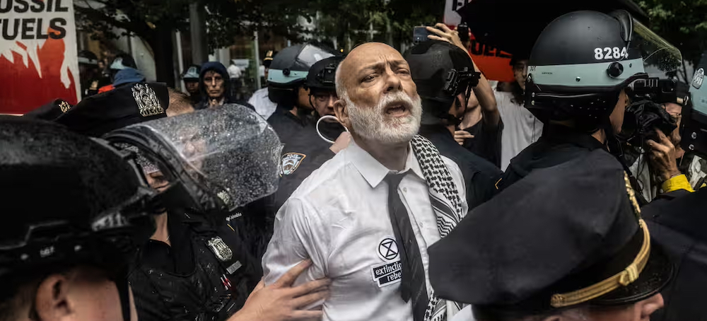 New York Cello-Playing Climate Activist Arrested at Citibank Protest as ...