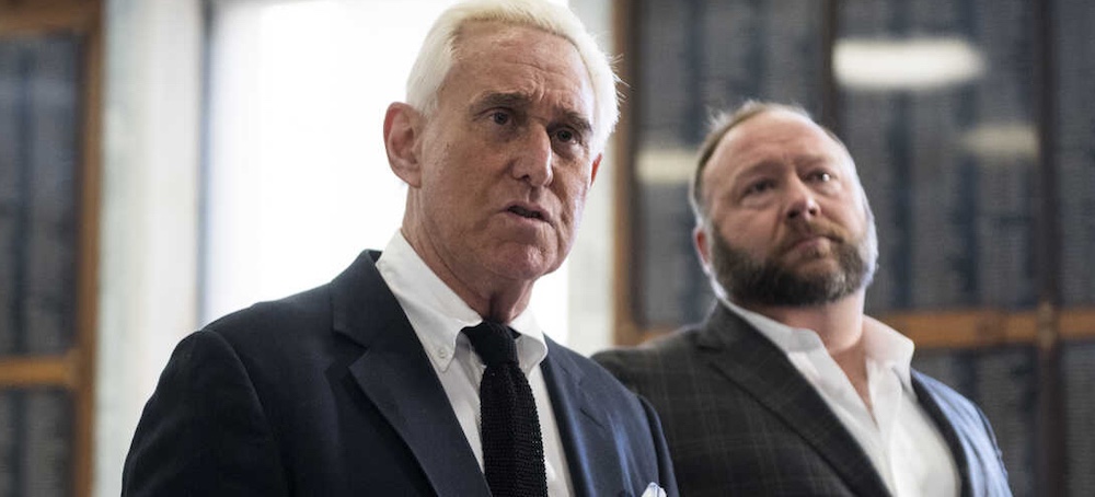 Roger Stone Suggests Using ‘Armed Guards’ During Election in Secret Video