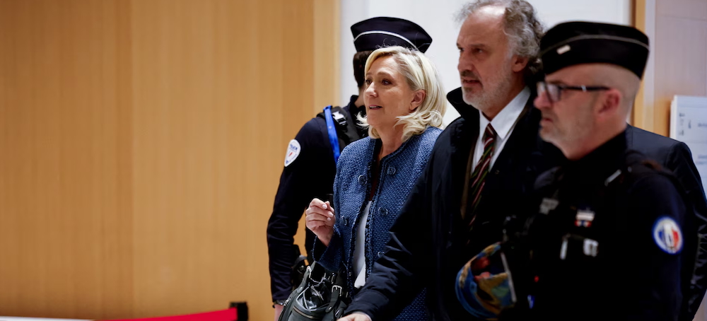 France's Le Pen Barred From Running for Office for Five Years After ...