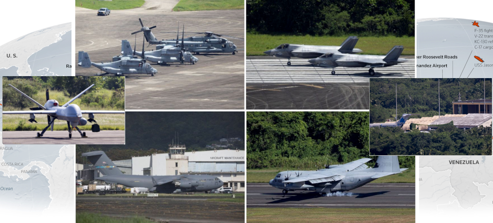 How the US Is Preparing a Military Staging Ground Near Venezuela